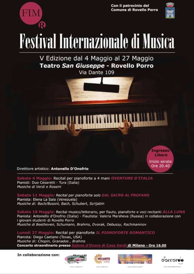 Festival Internazionale di Musica - Milan - WPTA